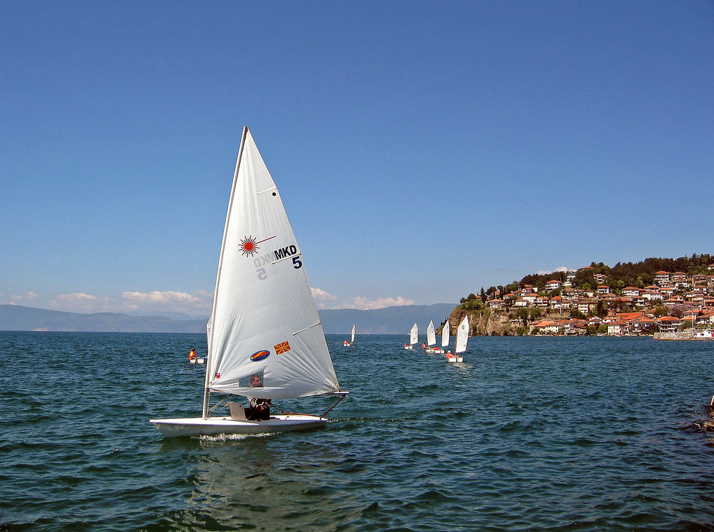 Sailing Ohrid